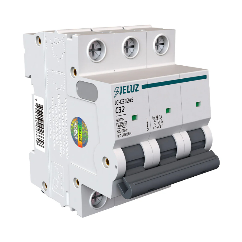 Interruptor Termomagnético Jeluz Tripolar 20 A | NEA Eléctrica